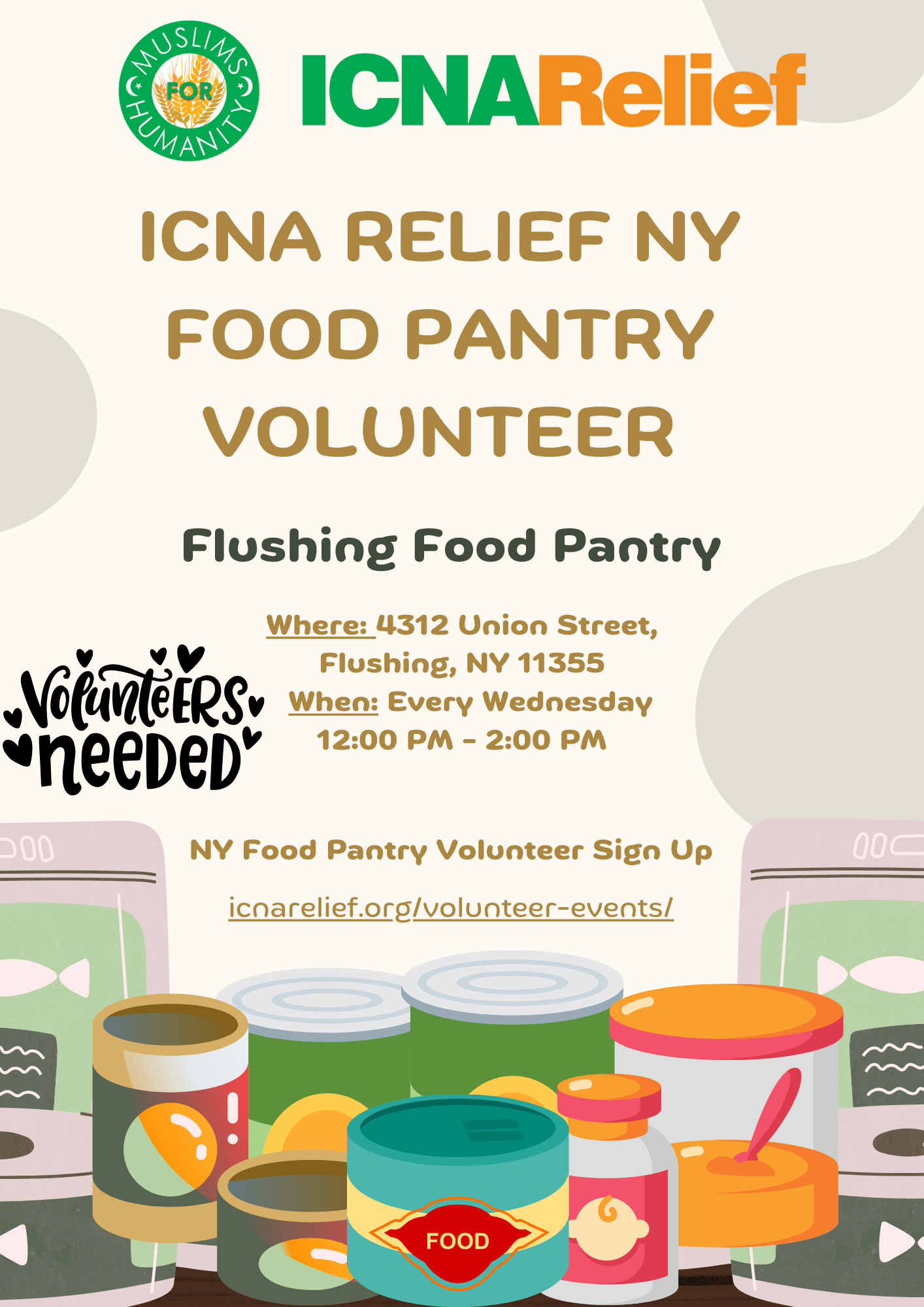 Volunteer Events - ICNA Relief USA