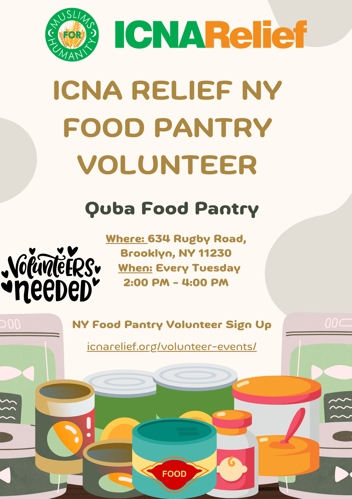 Volunteer Events - ICNA Relief USA